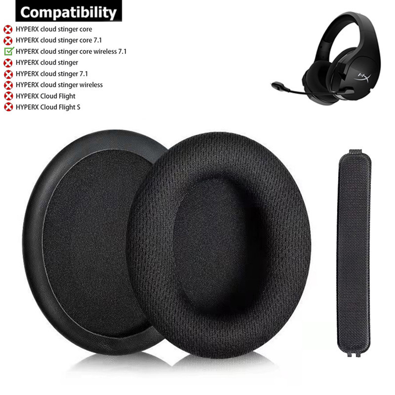 Ear Pad for for HyperX Cloud Stinger Core Wireless 7.1 Headphone ...