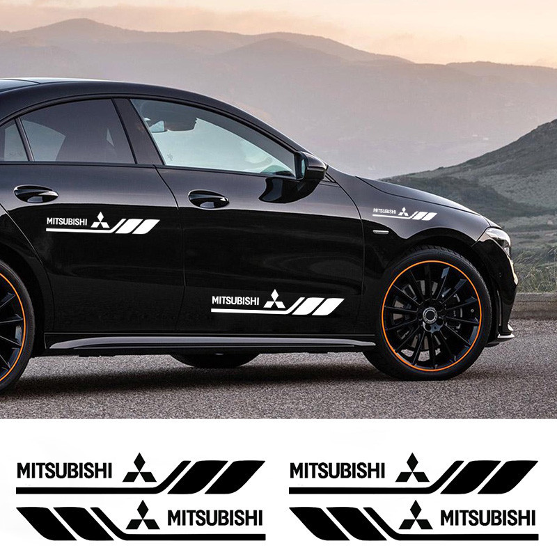 One Pair Set Door Side Sticker Suitable for Mitsubishi Xpander Triton ...