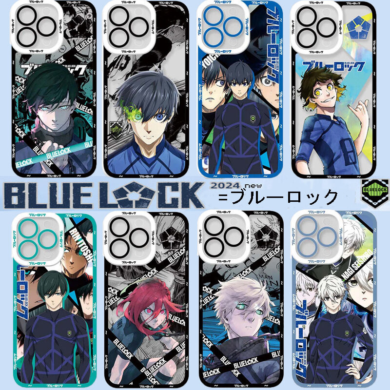 Anime Blue Lock Isagi Yoichi Nagi Seishiro Bachira Meguru Clear Case ...