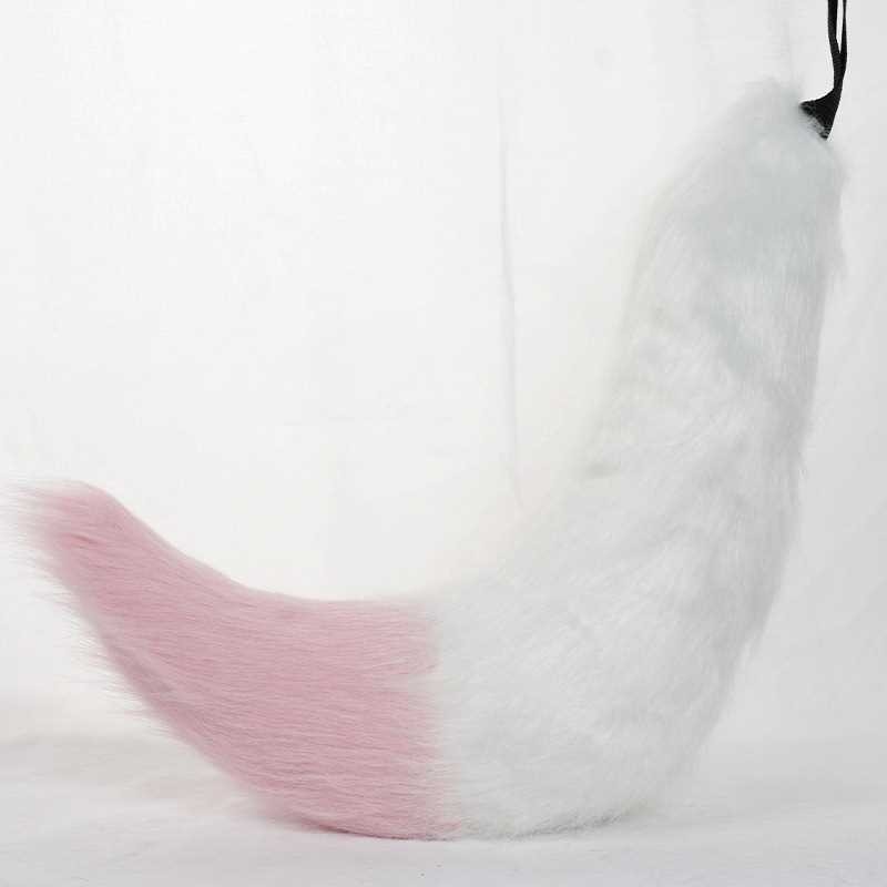 Anime Large Size Hand-Made Plush Animal Ear Animal Tail cosplay ...