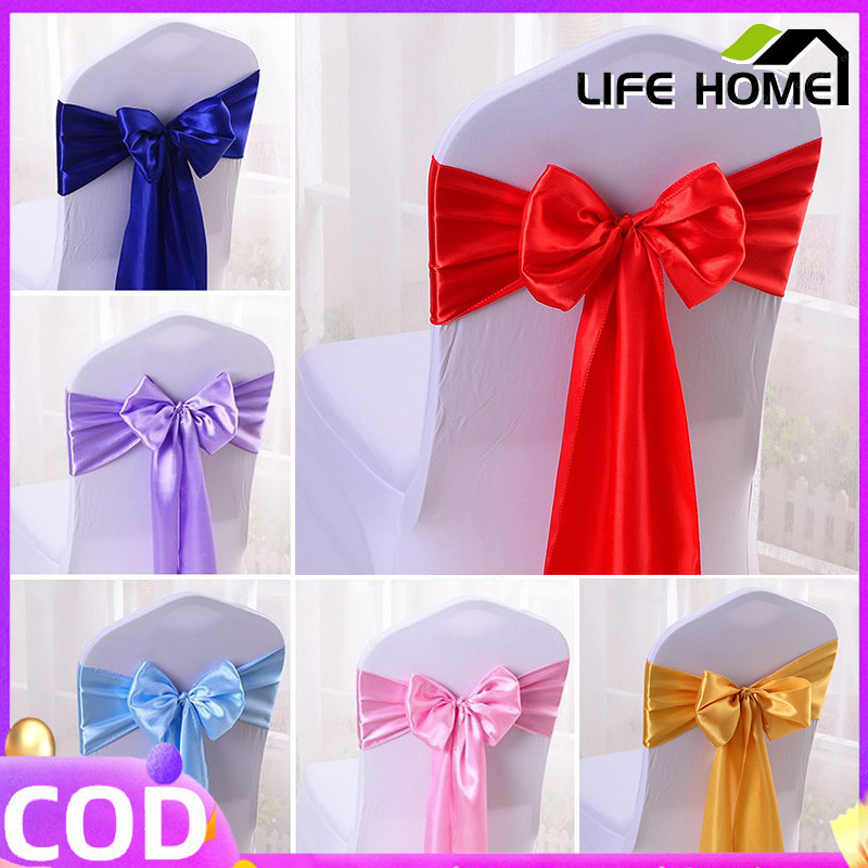 Ribbon for Monoblock Chair Ribbon Hotel Wedding Party Decoration ...