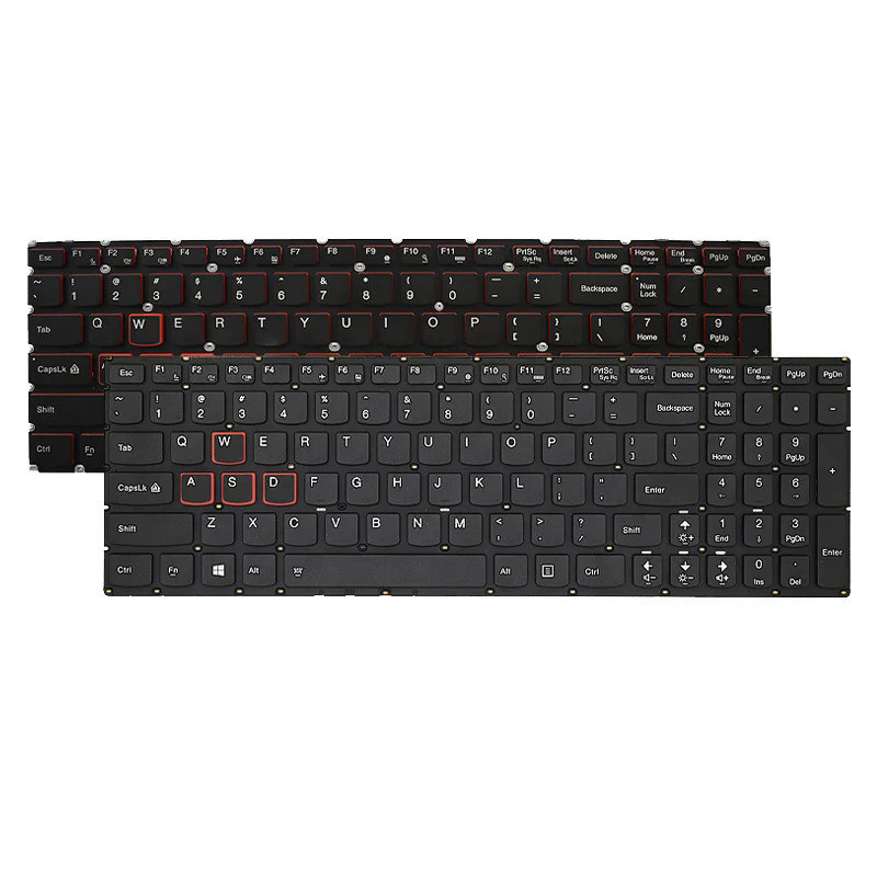NEW Laptop Rreplacement Keyboard for LENOVO Legion Rescuer 15ISK Y700-15ISK Y700-17ISK US Laptop ...