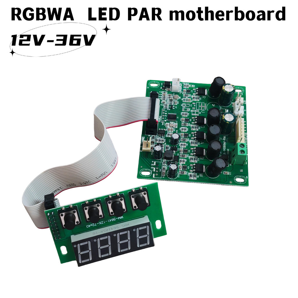 XH RGBWA motherboard DC12V-36V constant current 5-in-1 led par ...