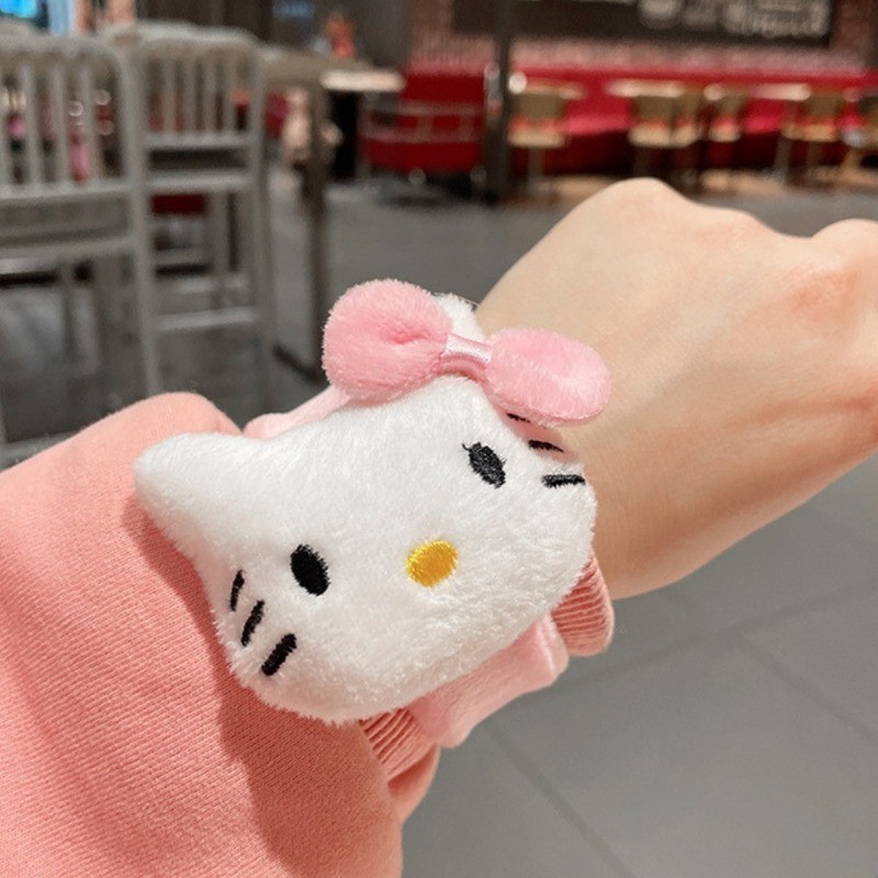 Cartoon Sanrio Plush Clap Circle Toy Cinnamoroll Hello Kitty Melody ...