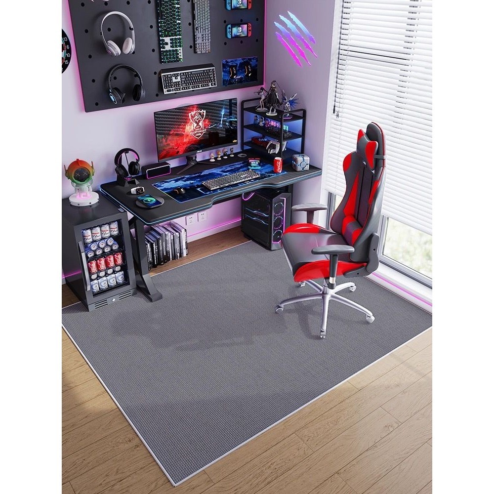 Gaming Room Carpet Floor Mat Bedroom Baby Crawling Mat Curtain Bedroom ...
