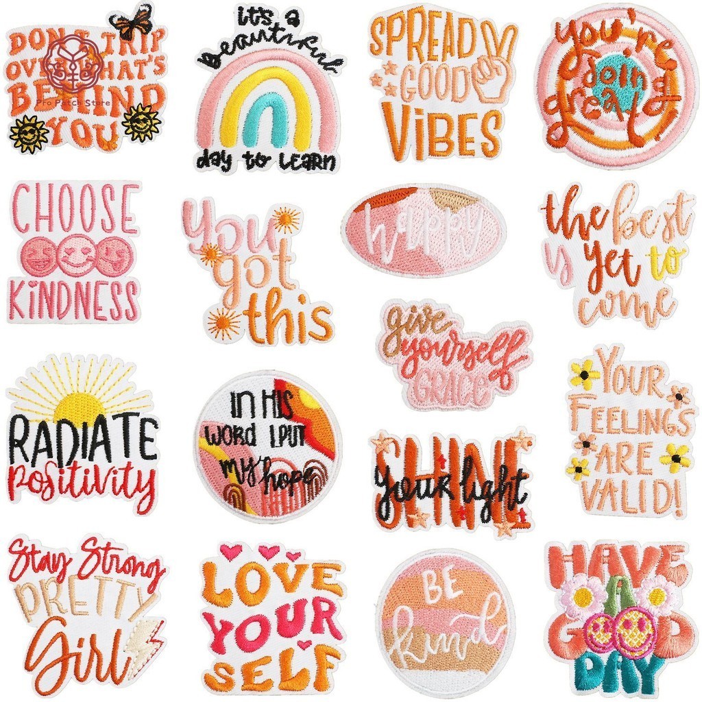 Pro Patch Store Inspirational Quotes Positive Energy Series DIY ...