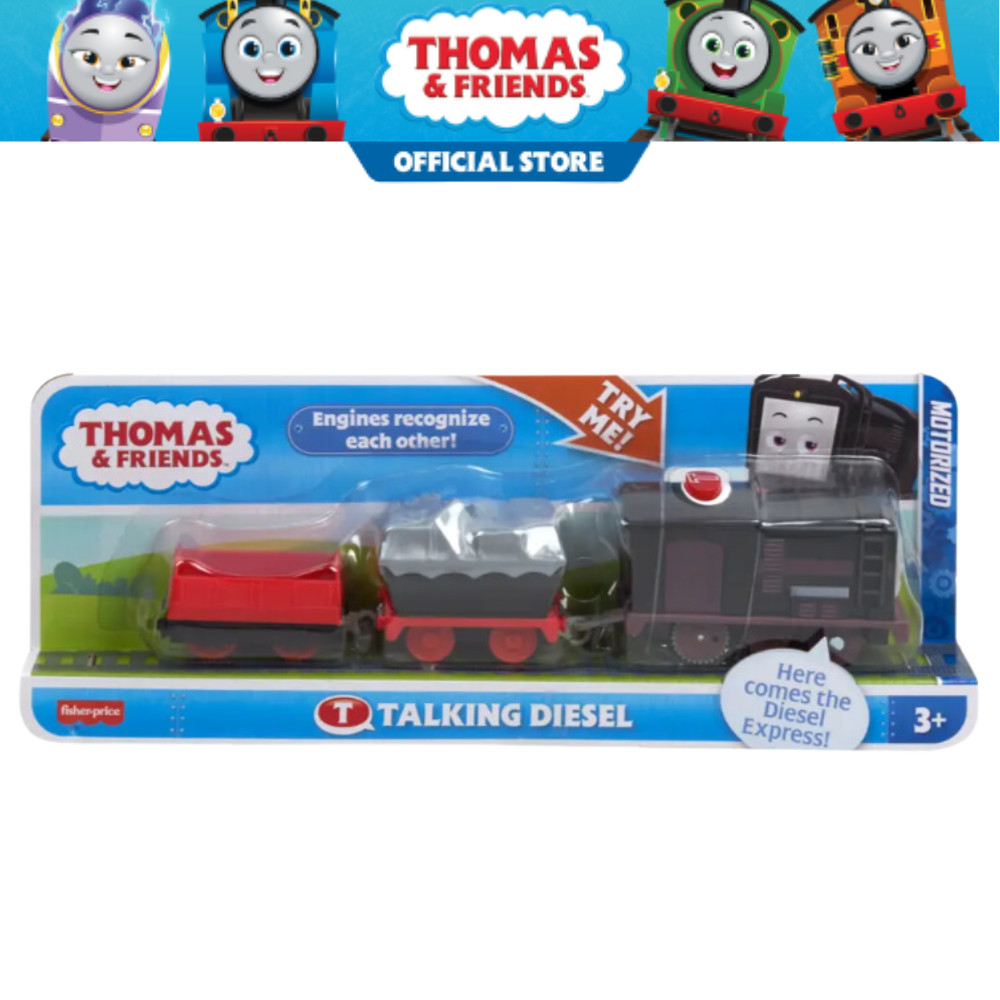 Thomas & Friends Motorized Talking Engines - Diesel For Kids Toys ...