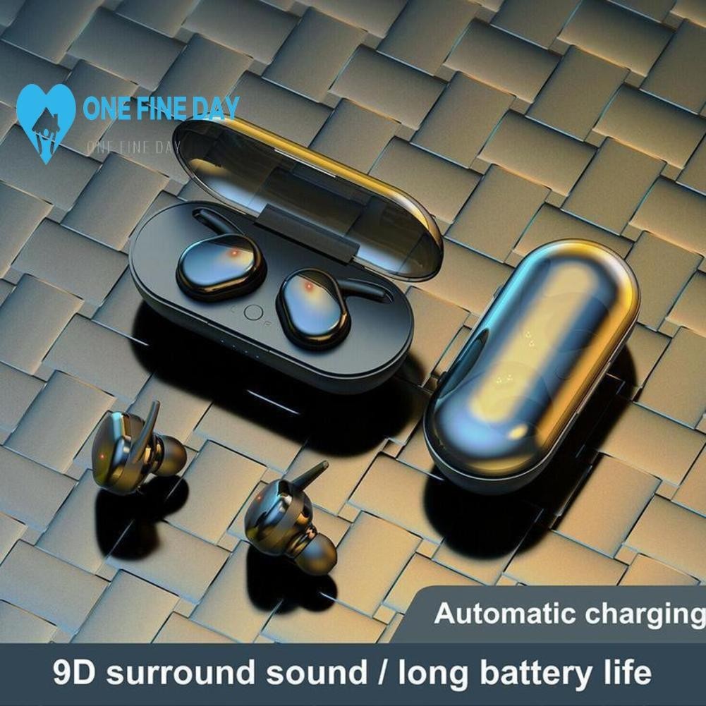 Wireless Bluetooth Earbuds With Battery Display And Long Battery Life ...