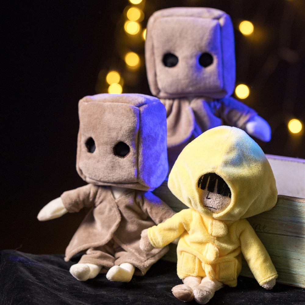 Little Nightmares II Girl Six & Mono Plush Dolls Game Merchandise ...