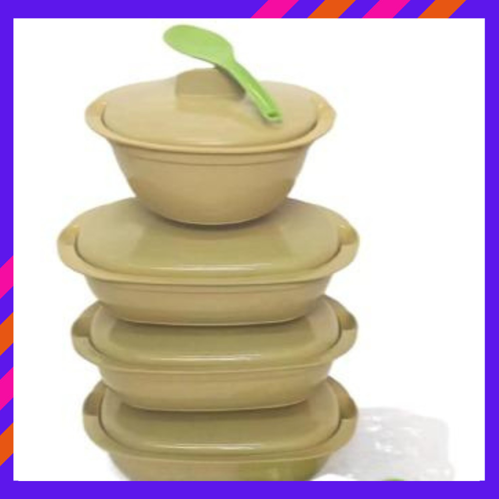 Edepot Lagayan ng Handa/Food keeper Yellow Bundle Set of 4 | Shopee ...