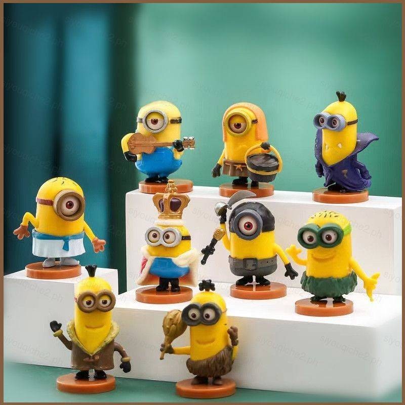 sy 10pcs Minions Despicable Me Action Figure All forms Minions Model ...