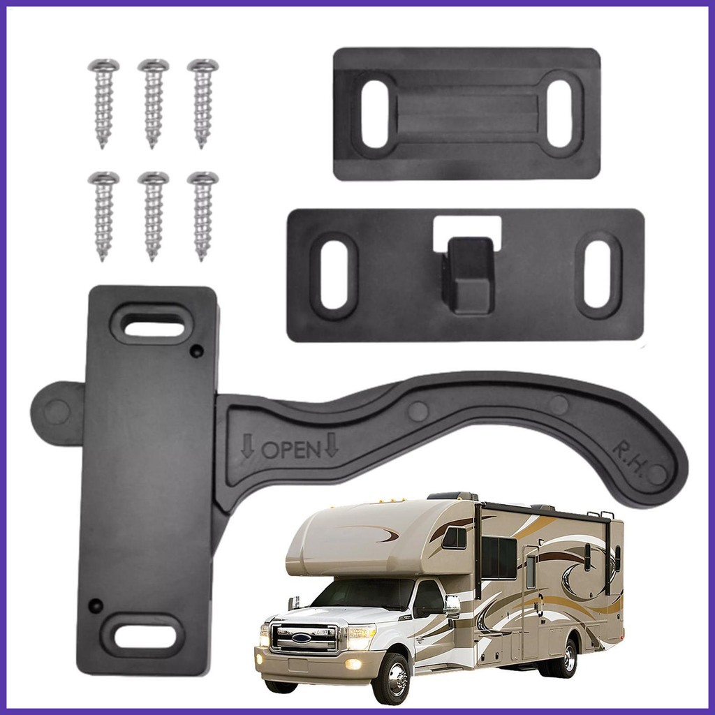 Rv Screen Door Latch Replacement Right Hand Rv Screen Door Handle Kit ...