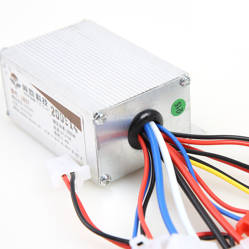 DC 24V 250W Electric Motor Speed Controller Box For E-Bike Razor ...