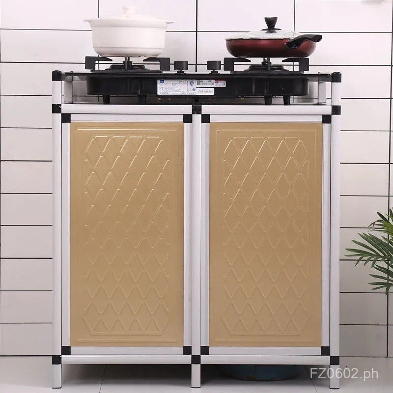 Stove Kitchen Simple Cabinet Economical Gas Bottle Cabinet Aluminum ...