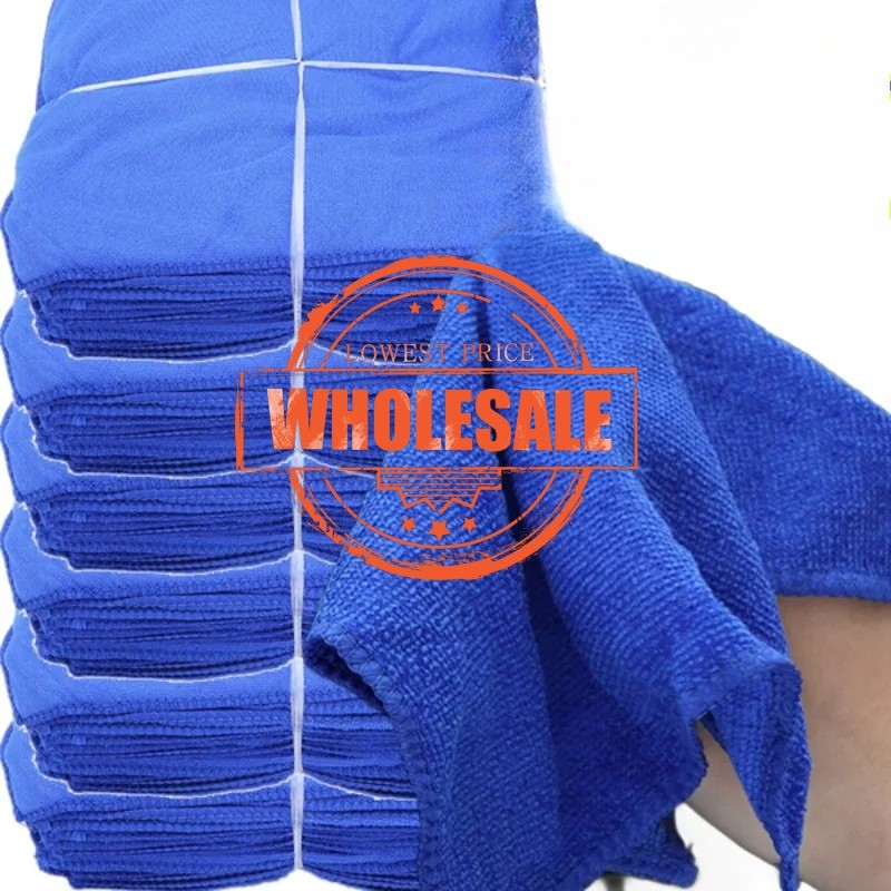 [Wholesale Price] Blue Microfiber Cleaning Cloths - Multi-purpose ...