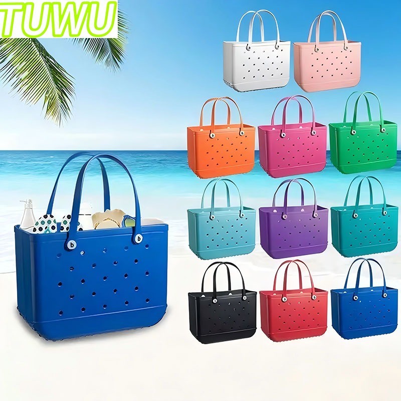 Waterproof EVA Rubber Tote Beach Bags for Women - Women's Advanced ...