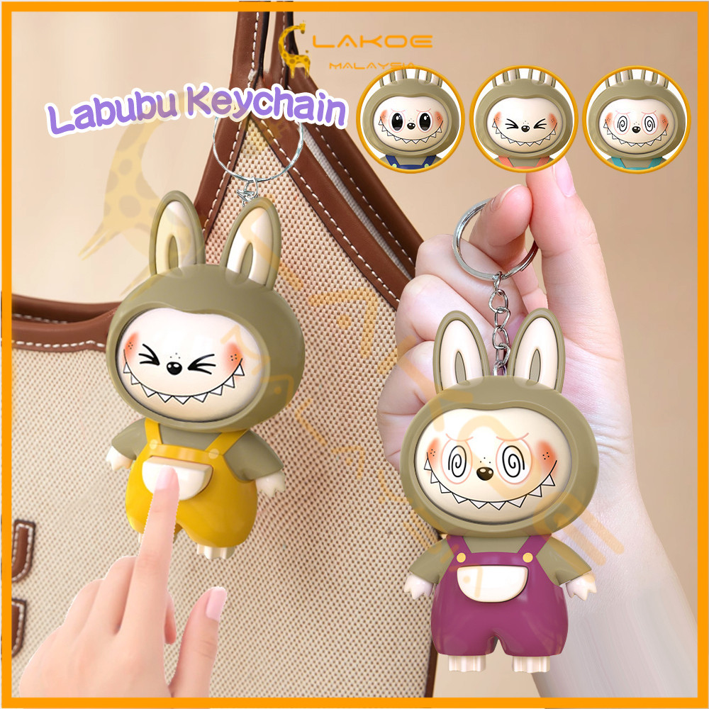 lakoe Labubu Keychain 5 Color Bag Charm Keychain Labubu Cute Keychain ...