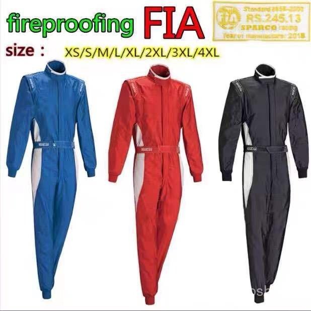 sparco F1 Racing Suit FIA Certified Formula Car Jumpsuit Motorcycle ...