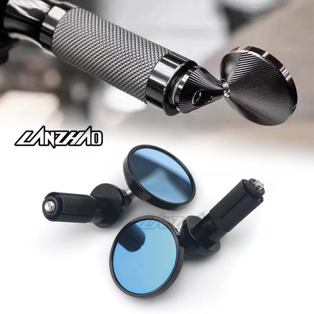 For Lambretta X300 v125 v200 Handle Bar End Mirror High-quality Blue ...