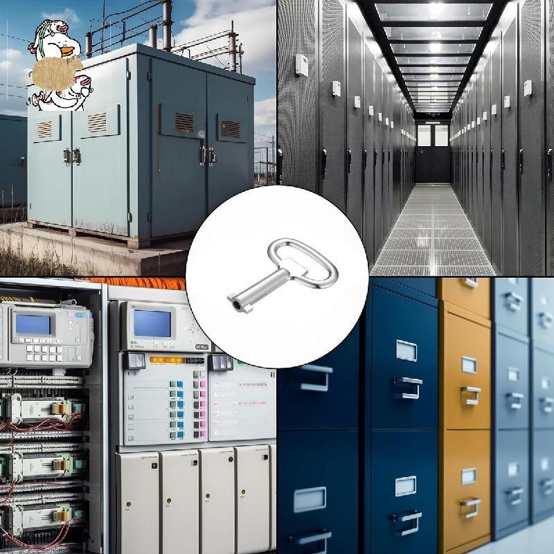 Metal Flat Wrench Flat Wrench Flat Trash Can Key Multi Functional ...