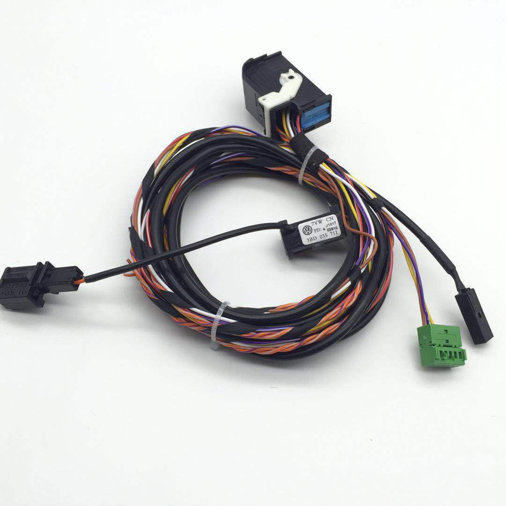 For VW Passat Jetta Touran 3M Car Stereo Radio Plug Harness with Mic ...