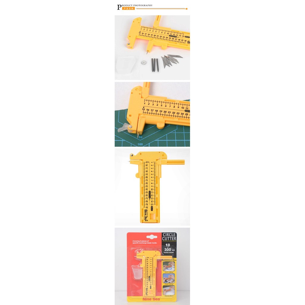 Nine Sea 508 Circle Cutter for Model Masking Tape Cutting Tool Paper ...