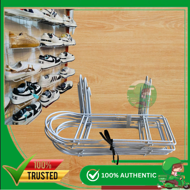 Single Shoe Rack Hanging Shelf Rack Wall Display hook | Shopee Philippines