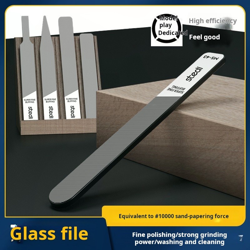 Stedi Nano Glass File Ultra Fine 10000 Grit High Precision Gundam Model ...