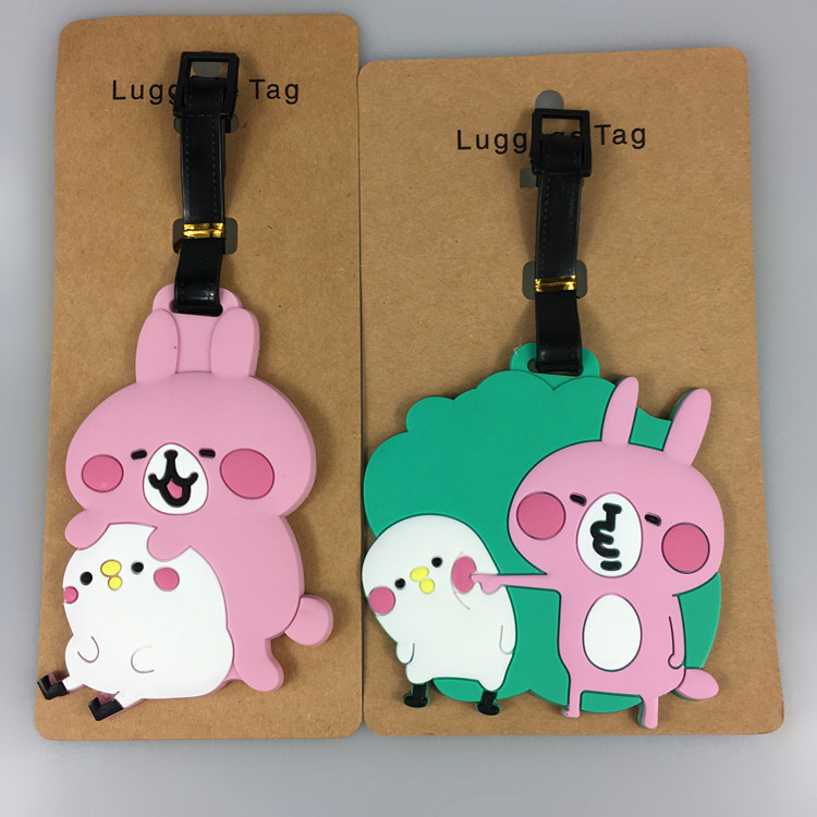 Kanahei Anime Egg Yolk Jun Boarding Pass Luggage Tag Luggage ...