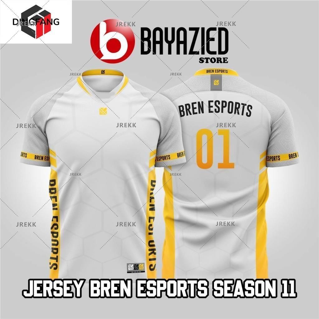 New Bren Esports T-shirt Jersey 2023 Gaming Jersey Customize CUSTOM Ml ...