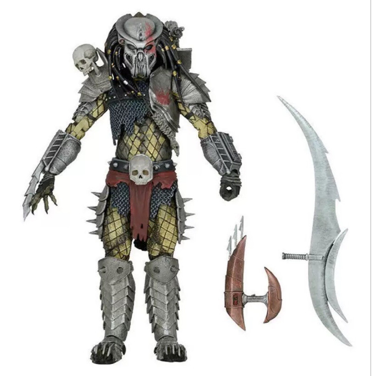 Ready Stock NECA Scar Face Sha Star Predator Scar Iron Blood Double ...