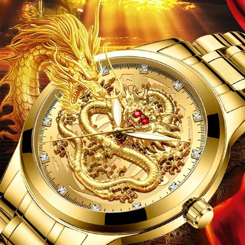 100% original Swiss Dragon Watch Automatic Movement Watch Men's ...