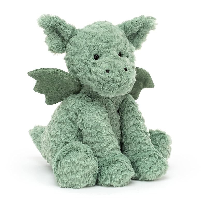 【Direct from Japan】JELLYCAT Fuddlewuddle Dragon Medium(FW6DG) Plush ...