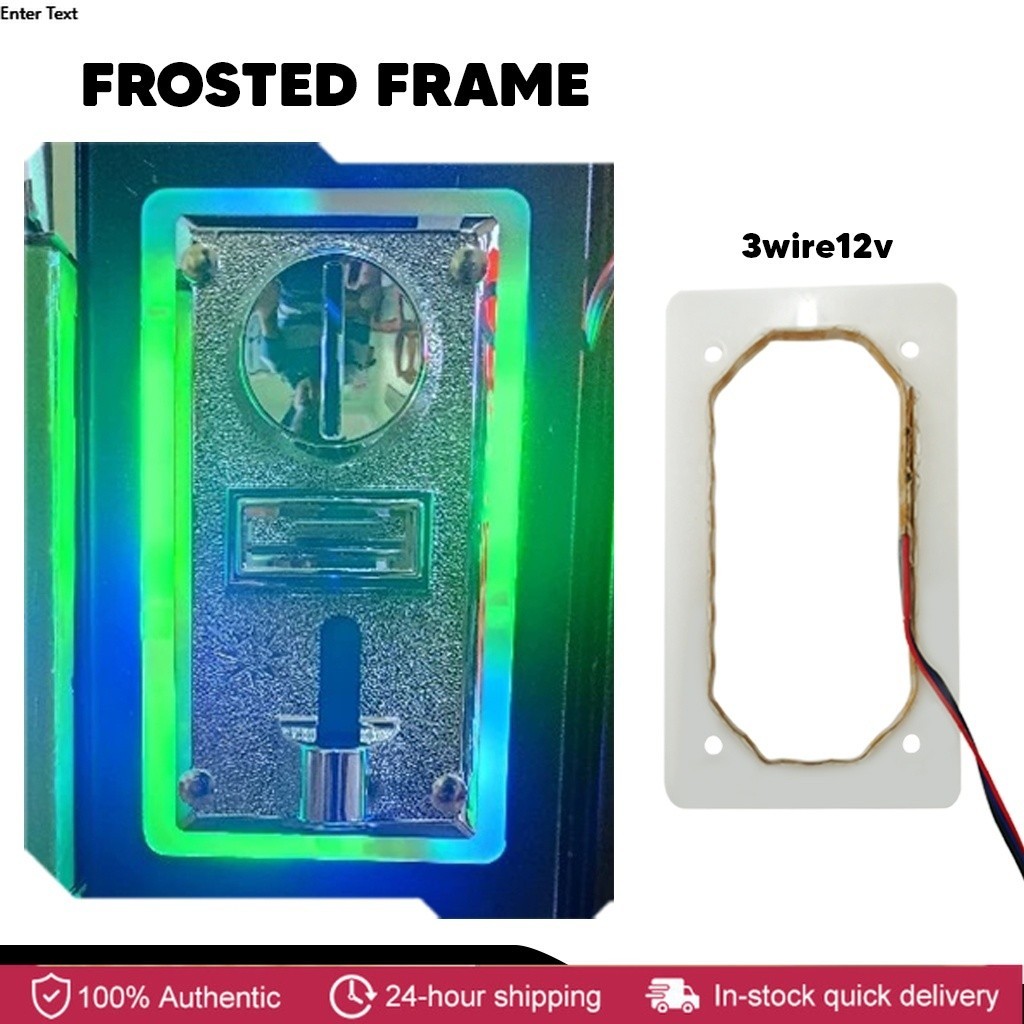 coinslot led frame pisowifi pisonet / for universal coinslot 1238 and ...