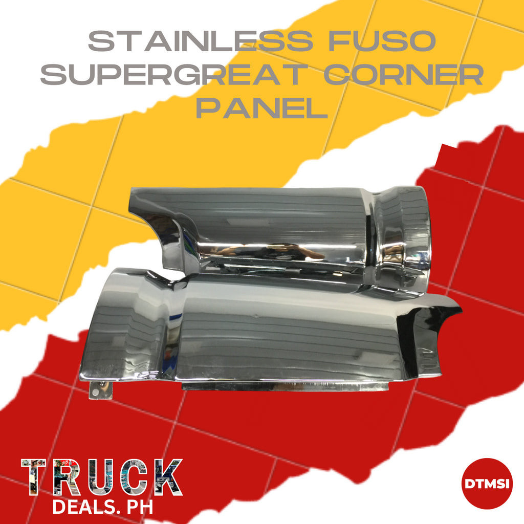 Fuso Supergreat Chrome Corner Panel (IRON) | Shopee Philippines