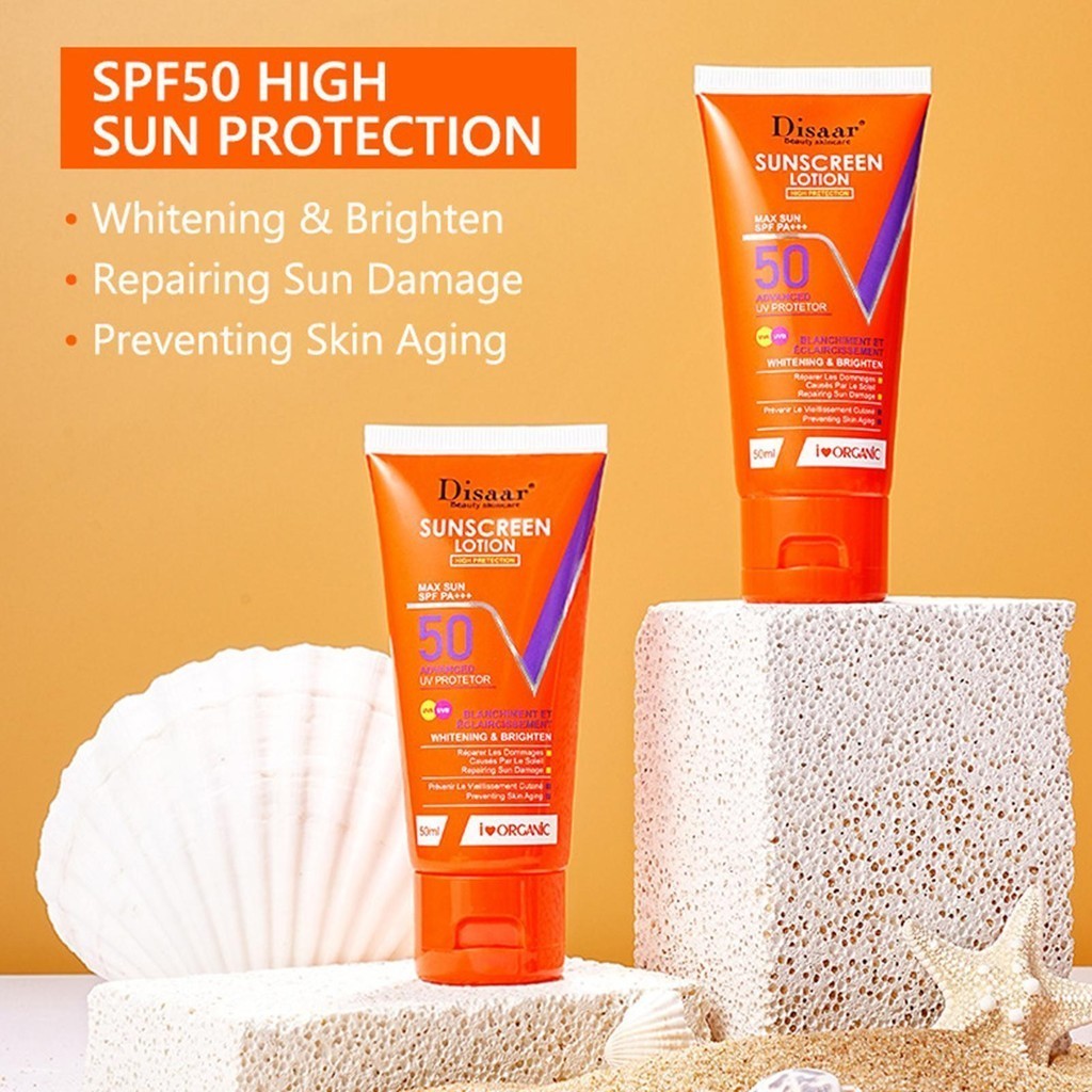 Suntan Lotion SPF 50 Broad Spectrum SPF 50 PA Water Resistant Sunblock ...