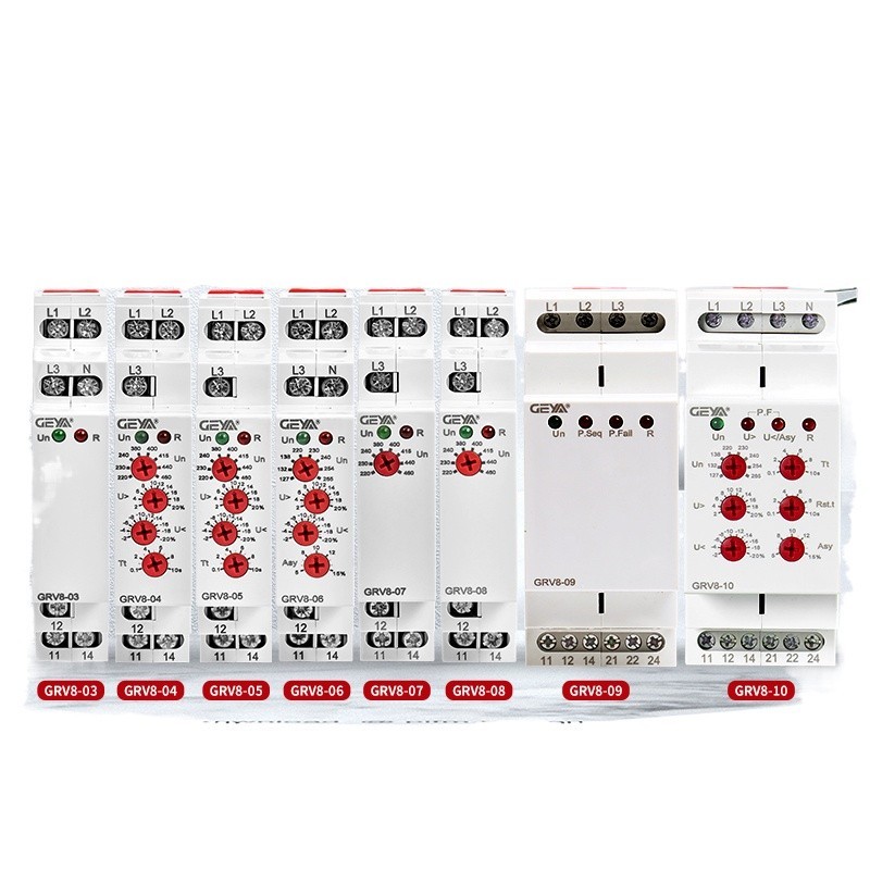 Phase sequence protection relay three-phase 380V elevator missing phase ...