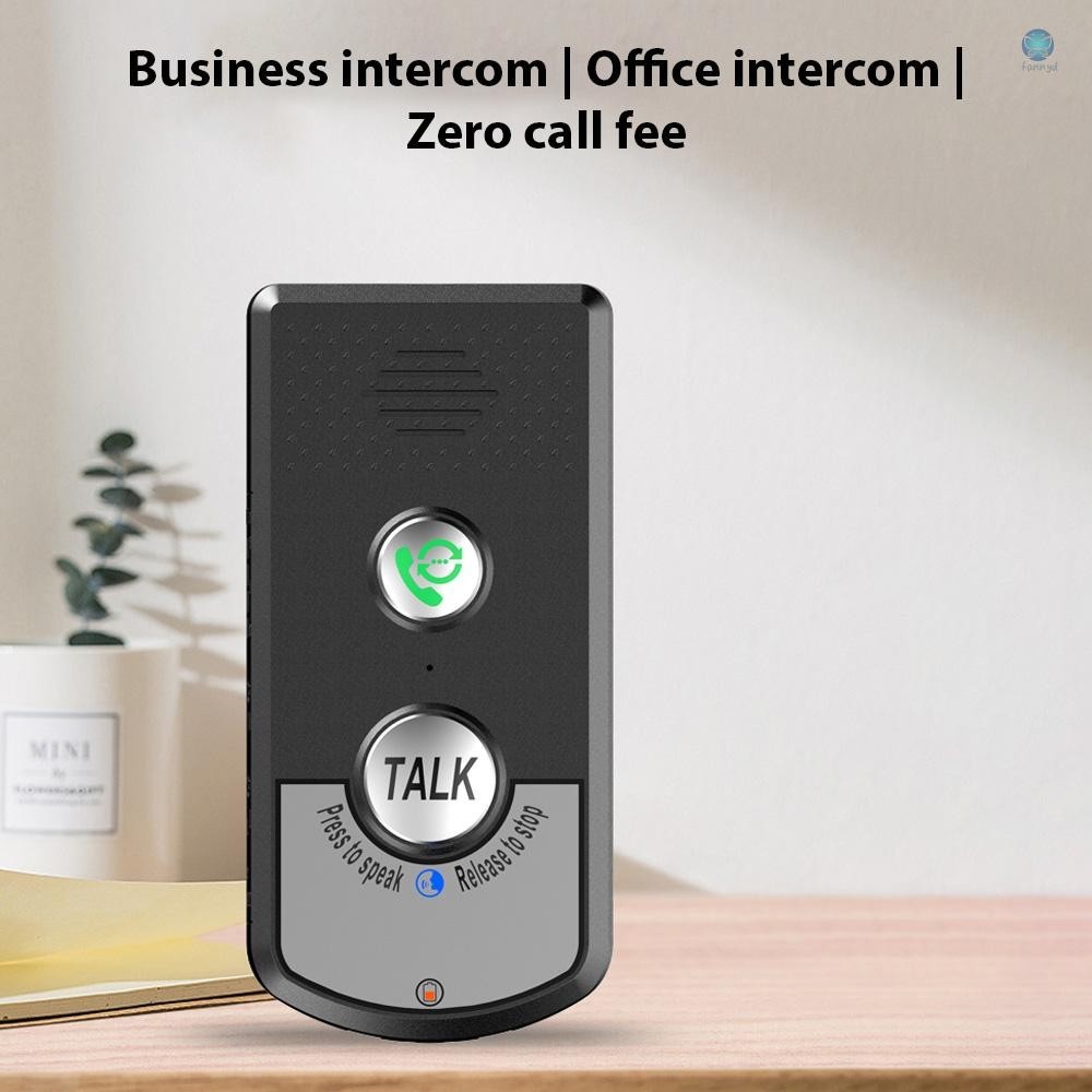 2 Pack Intercoms Wireless for Home Voice Bidirectional Caller Home ...