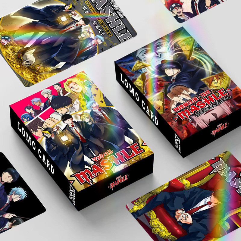 30pcs JinX Character Hologram Laser Lomo Cards Hatsune Miku Komi Can't ...