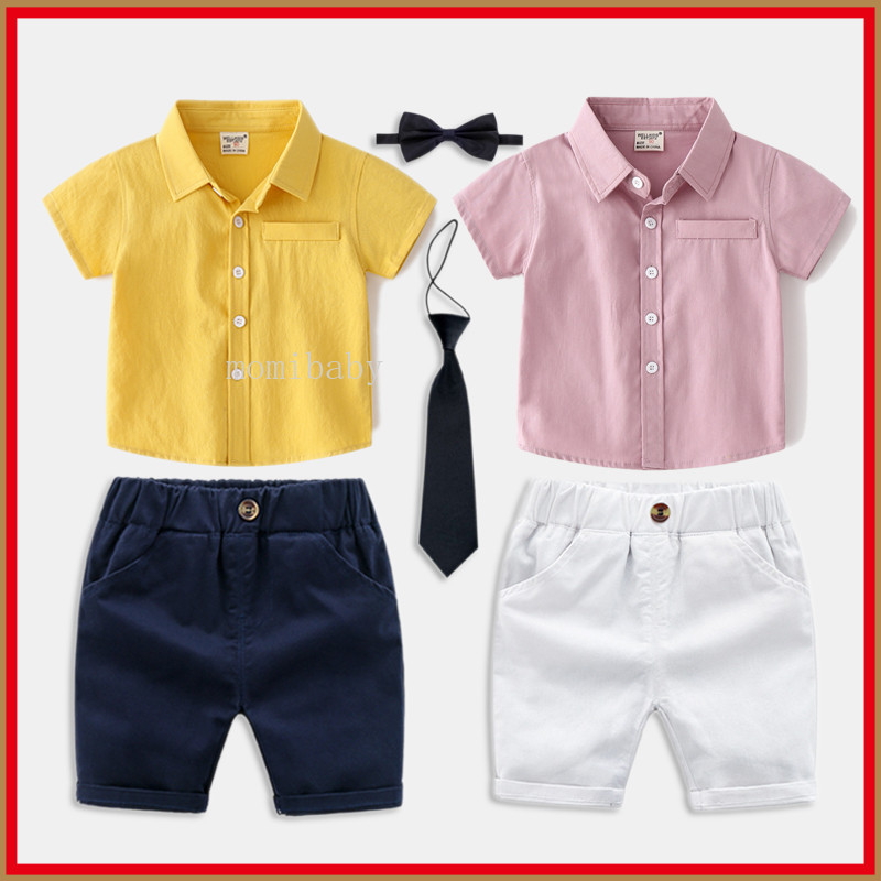 Fashion Summer Outfit for Baby Boy Clothes Damit for Kids Boy Terno 1 2 ...
