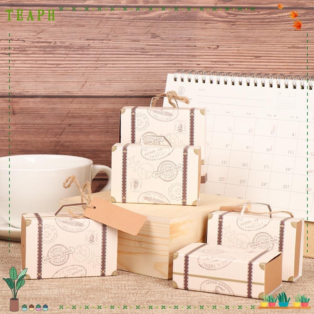 TEAPH 10/20pcs Rolling Travel Suitcase Classic Theme Birthday Party ...