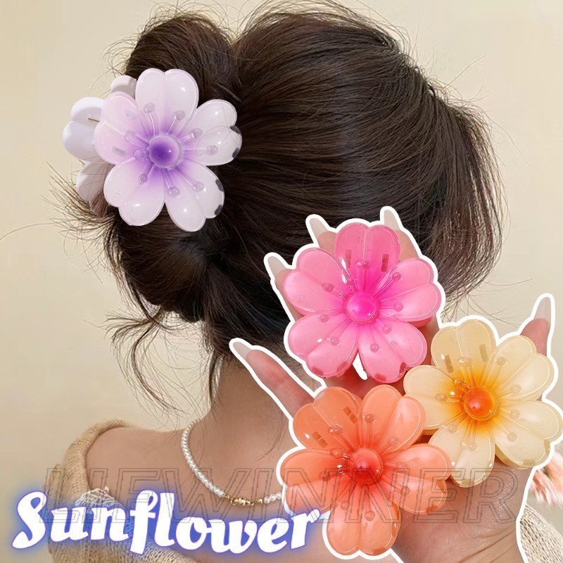 Plumeria Flowers Hair Clamp - Dress Up Hair Accessories - For Women ...