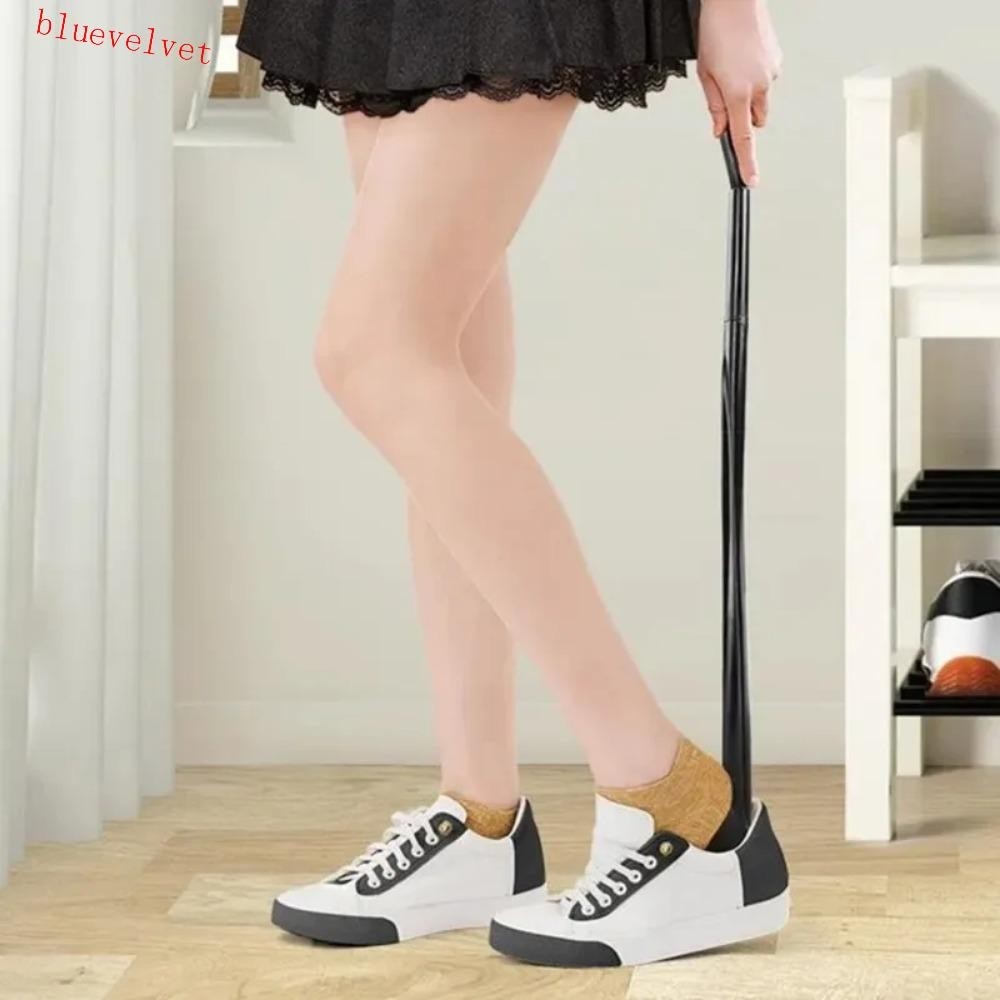 BLUEVELVET Shoe Horn, Flexible Long Handle Shoes Lifter, Slip Handle ...
