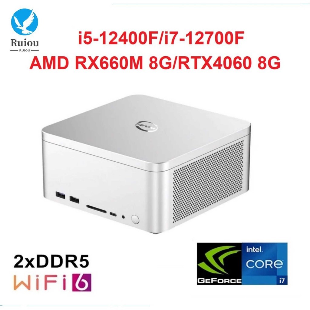 Discrete Graphics Card Min PC Intel I5-12400F/i7-12700F AMD RX660M 8G ...