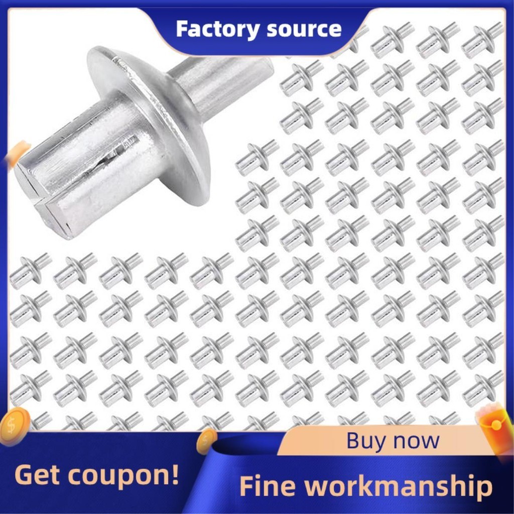 Round Head Solid Rivets Set Knock Type Expansion Aluminum Rivets Dome ...