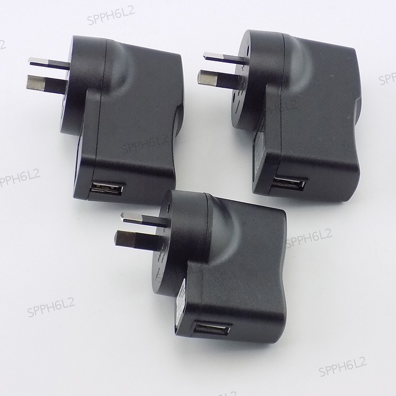 Universal Australia AU Plug Adapter 5V 1A 2A 3A USB Wall Charger Power Supply Travel Adapter ...