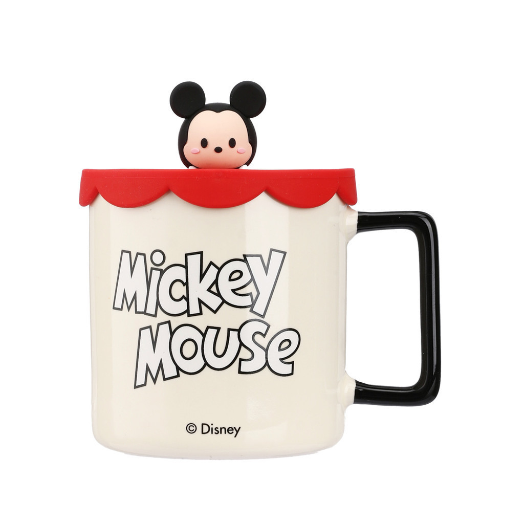 MINISO Disney Mickey Mouse Collection Cartoon Ceramic Cup with Silicone ...