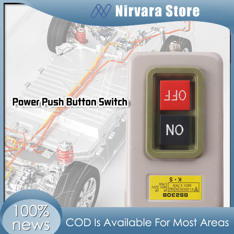 Power Push Button Switch 3-phase Power Push Button Switch 15A BS216B ...