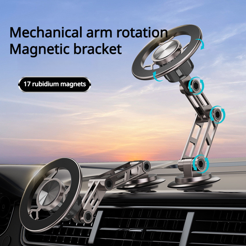 Robotic Arm Cell Phone Magnetic Holder Car Robotic Arm Cell Phone ...