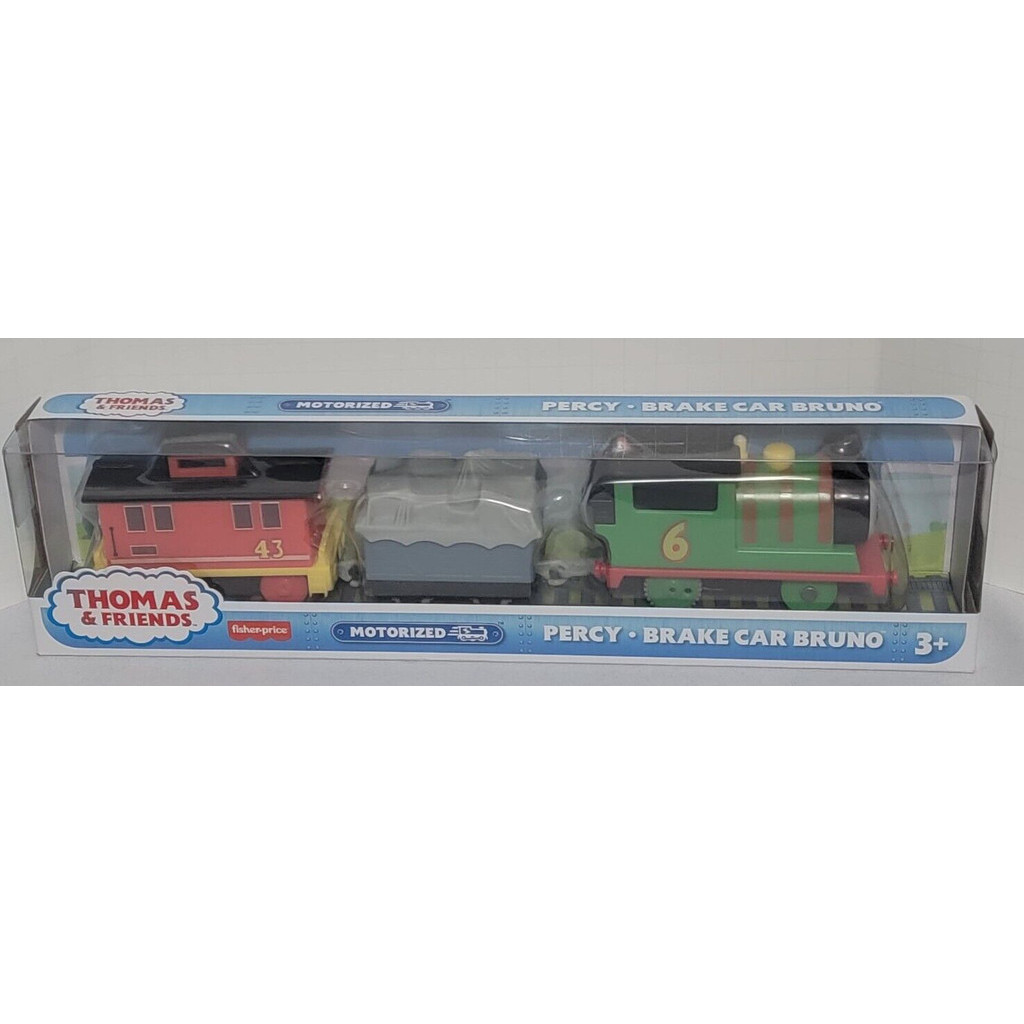 Thomas & Friends Percy & Brake Car Bruno Motorized Vehicle Set ~ Brand ...